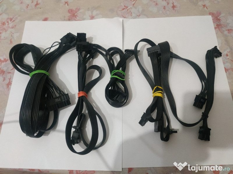 Cabluri sursa modulara hydro g 850w, 100 lei - Lajumate.ro