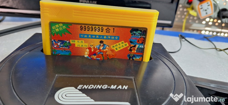 Joc TV 8 bit, Ending Man, Terminator 2, BS-500AS, Sega, Super Mario ...
