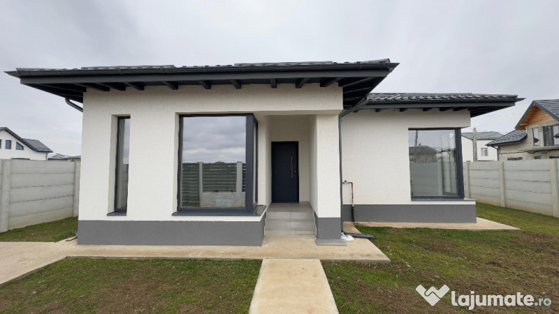 Casa plan parter * Teren 300 mp * Placa de beton peste parter, 119.900 ...
