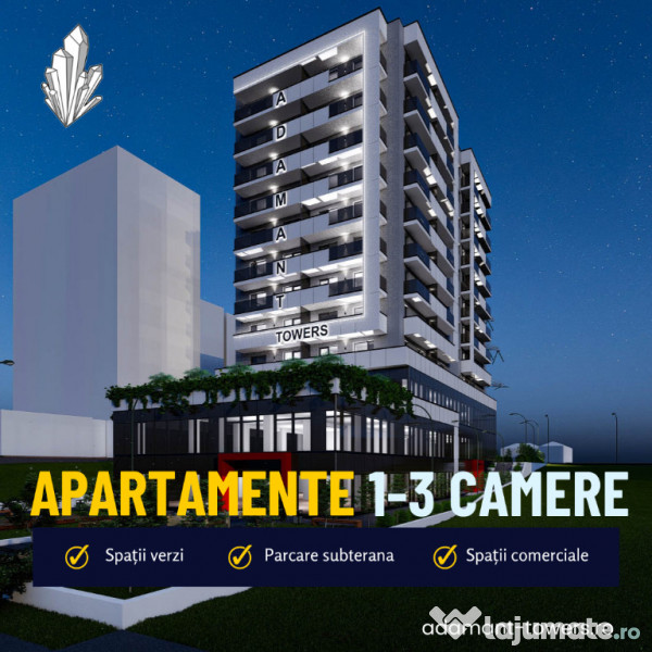 ADAMANT TOWERS, 3 camere, tip 3C, CUG-Rond Vechi, 108.200 eur - Lajumate.ro
