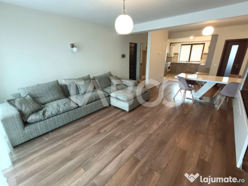 Apartament 3 camere 75 mp utili 2 bai si curte in zona Brana, 600 eur - Lajumate.ro