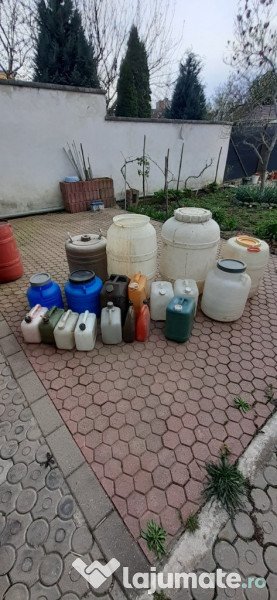 Butoaie de plastic de 3-5-10-20- 60 - 100 - 140 Litri, 60 lei - Lajumate.ro