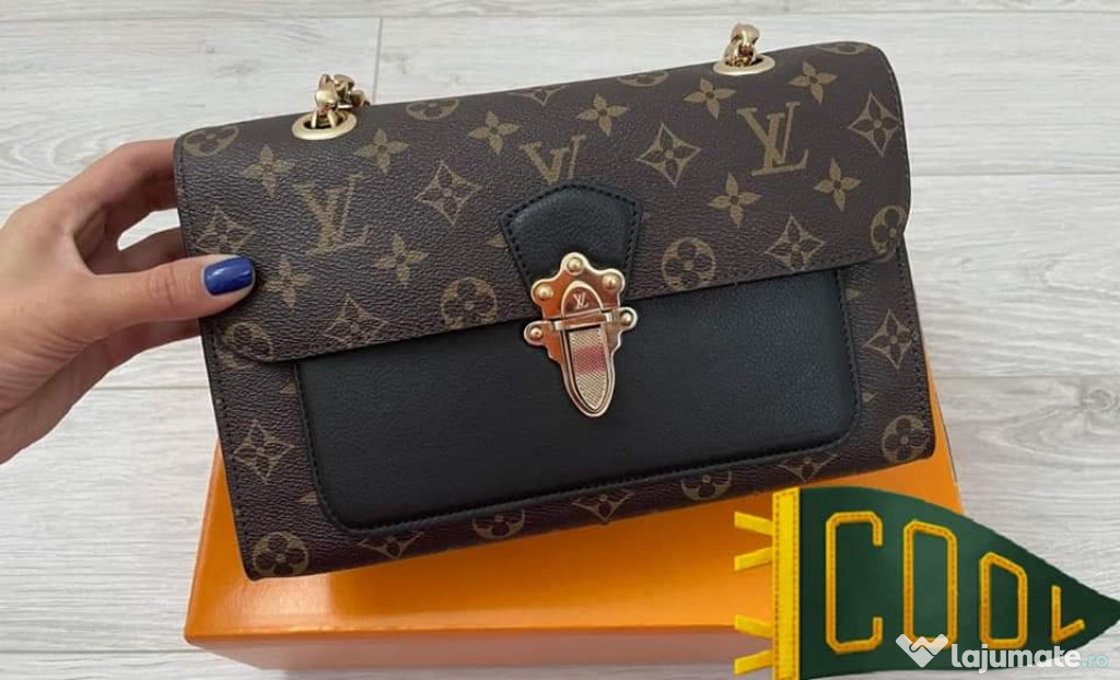 Geanta Louis Vuitton new model import Franța saculet