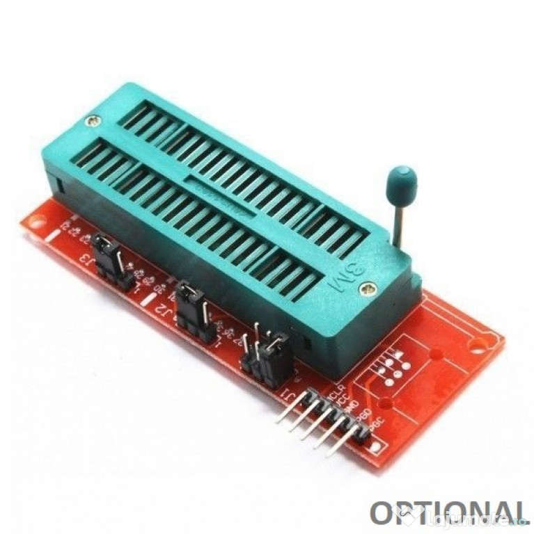 Programator pickit3, eeprom, soclu zif dip 40, cablu usb