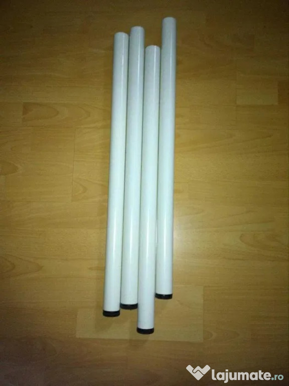 Picior masa lemn (blat lemn, PAL). Picior masa sticla (blat