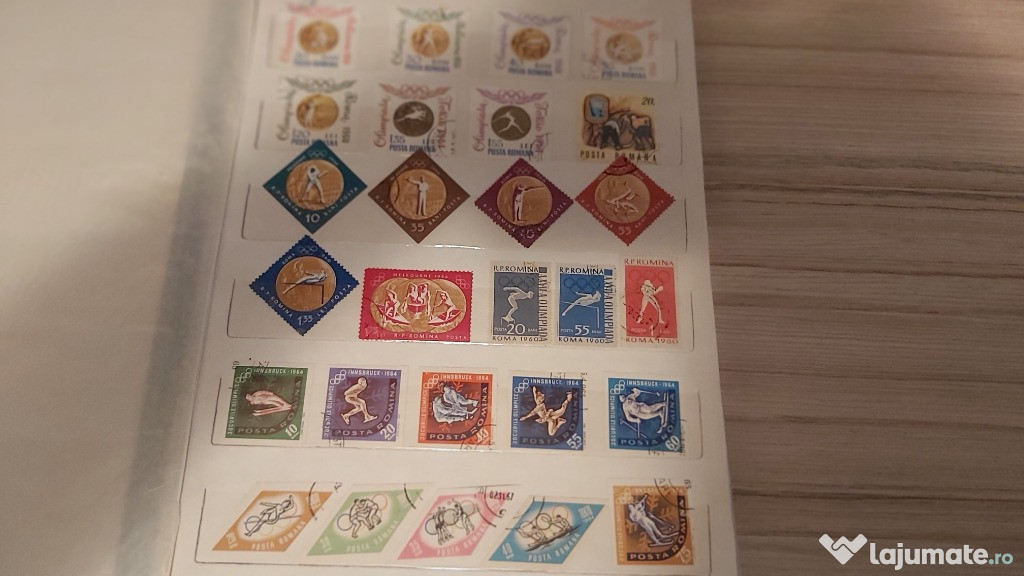 Clasor Timbre Romanesti:561buc.(1956-1997)