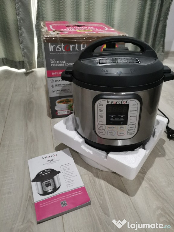 Multicooker nou Instant Pot duo nova 7 in 1 / Oala sub presi