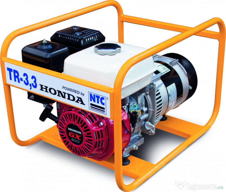 Generator de curent monofazat TR-3,3 NTC, motor HONDA