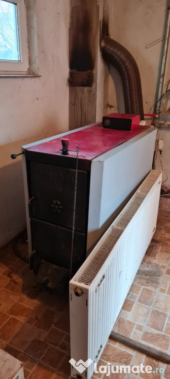 Calorifer Electric 9 elementi, 2000 W, Termostat Reglabil