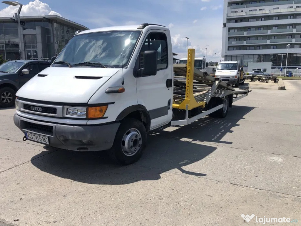 Iveco Daily transportor auto/ platforma auto / tractari auto