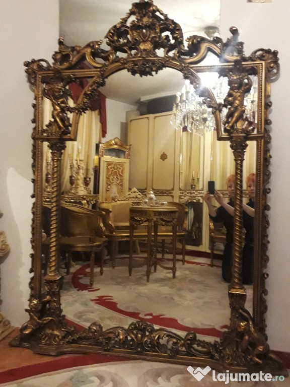 Consola cu oglinda baroc/rococo/Louis/mobila antica/vintage,