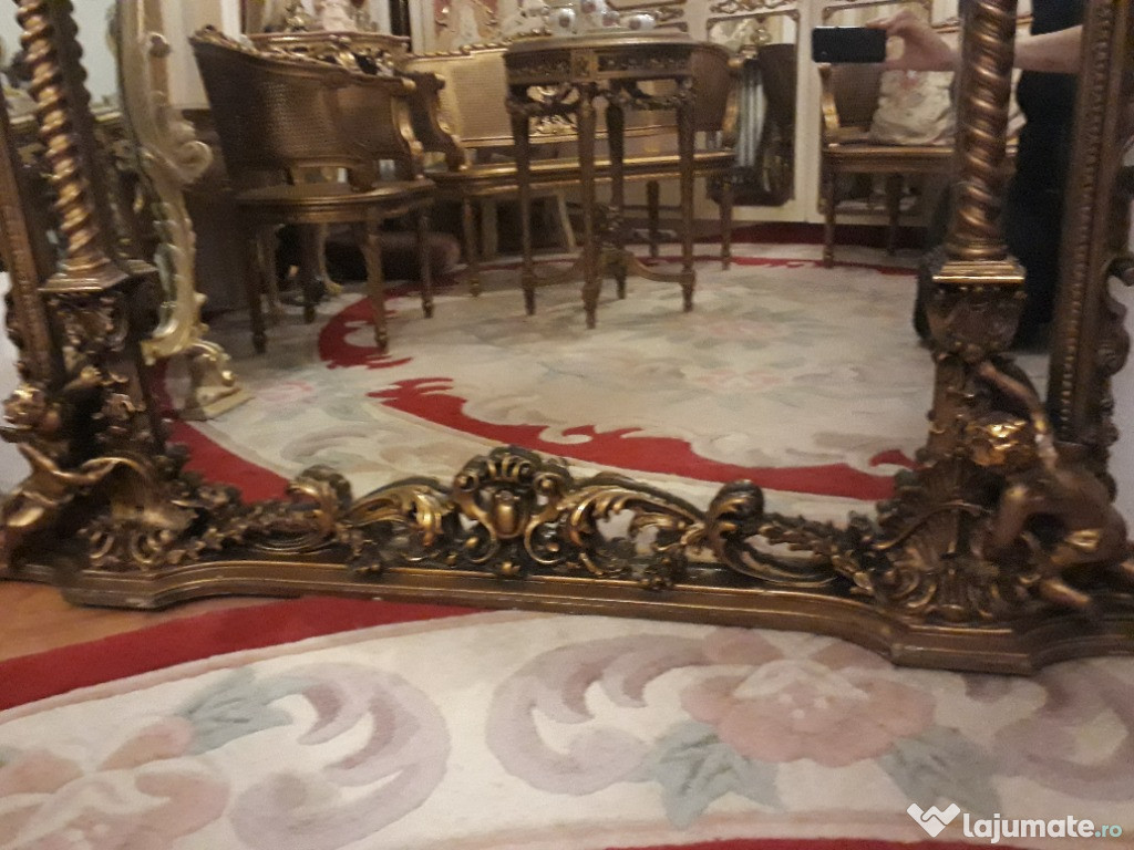 Consola cu oglinda baroc/rococo/Louis/mobila antica/vintage,