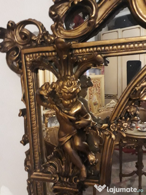 Consola cu oglinda baroc/rococo/Louis/mobila antica/vintage,