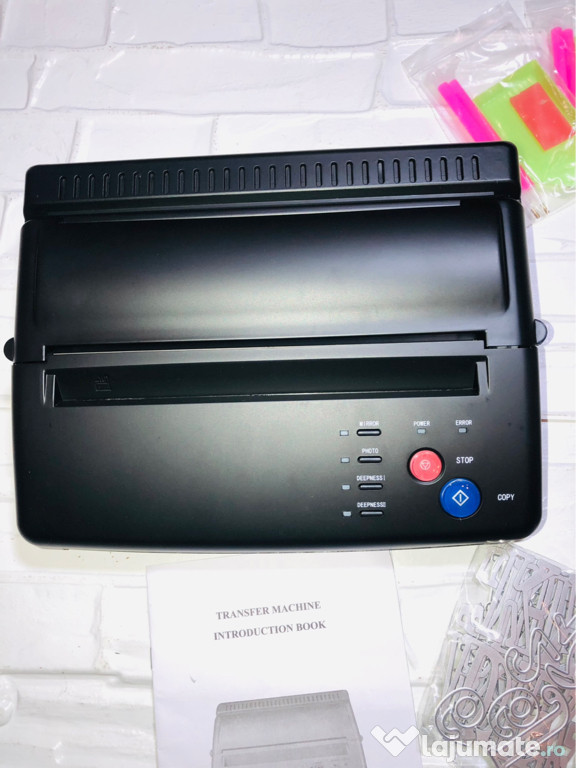 Imprimanta termică profesională de tatuaje