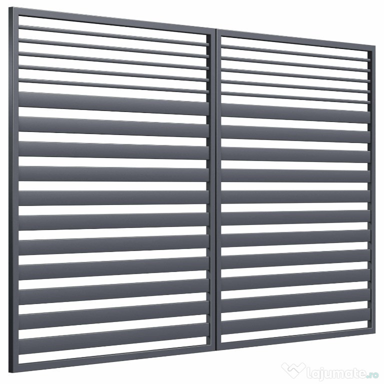 Poarta metalica pietonala si auto (nou)