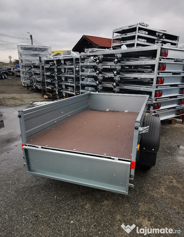 Remorca OPTI 750 kg, Stema Germania + PRELATA NIVEL GRATIS