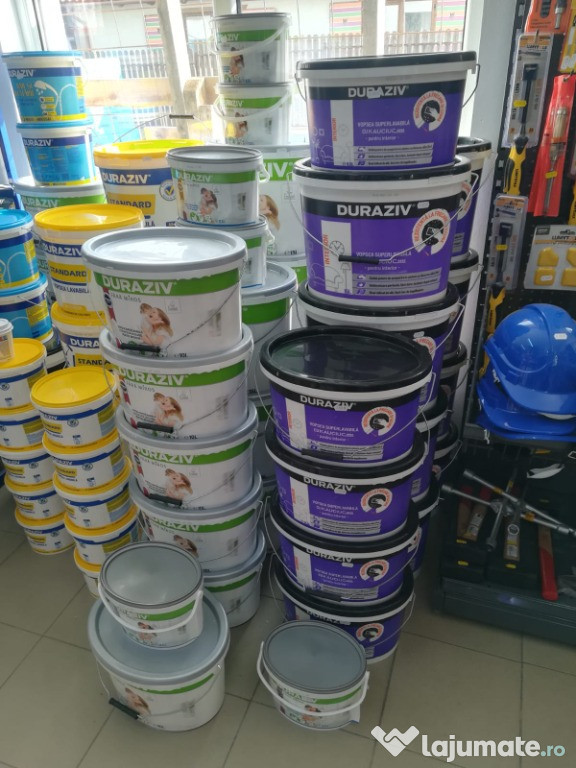 Vopsea lavabila/superlavabila, Tencuiala decorativa Duraziv