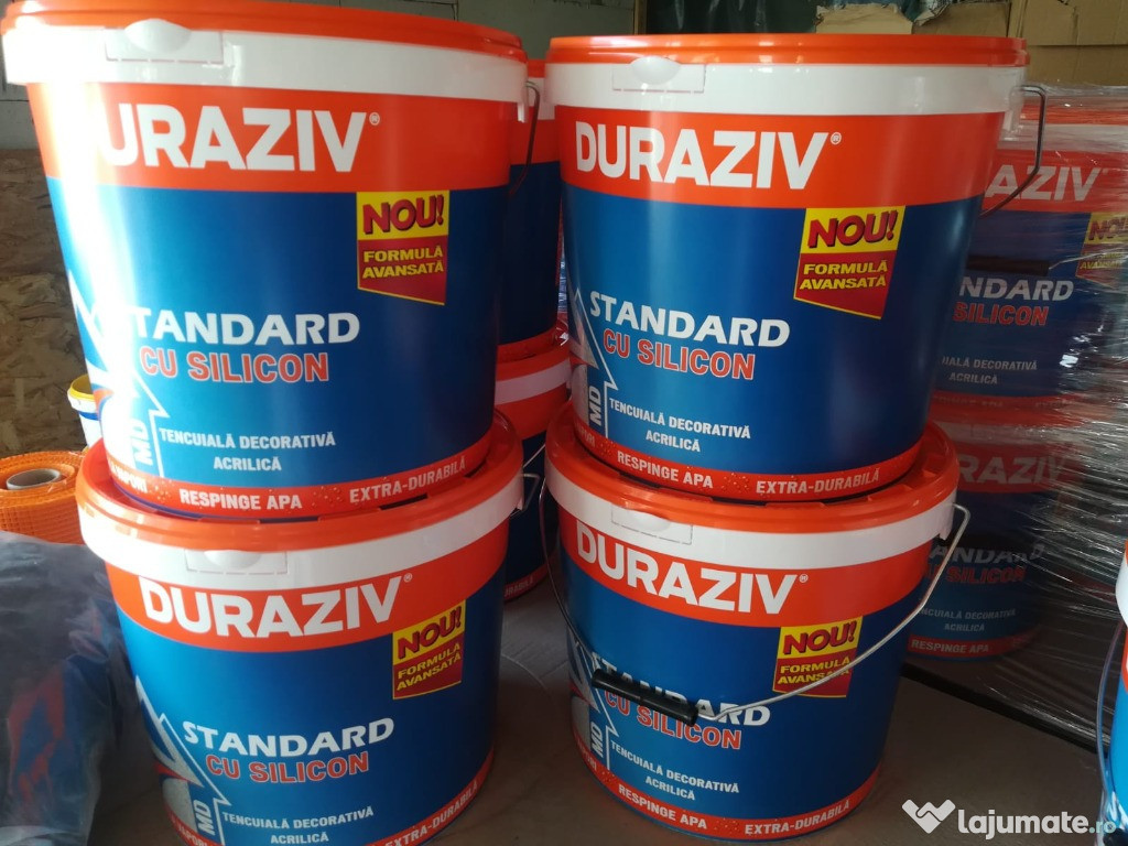 Vopsea lavabila/superlavabila, Tencuiala decorativa Duraziv