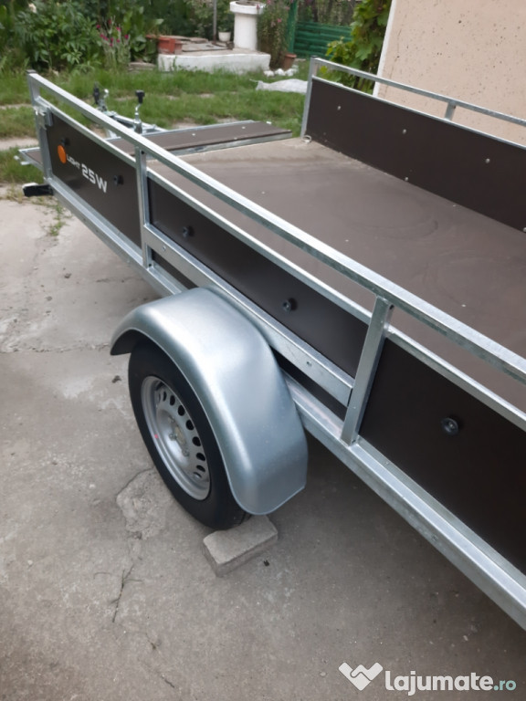 Remorca auto 750 kg,noua,înmatriculată