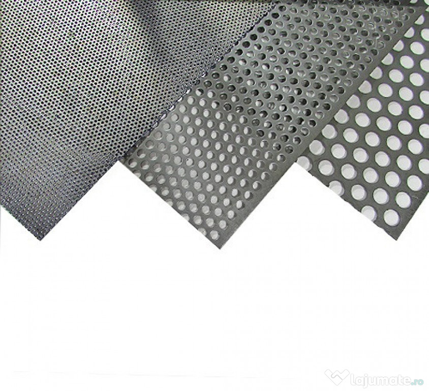 Tabla perforata din aluminiu cu gauri rotunde 1500x3000 mm