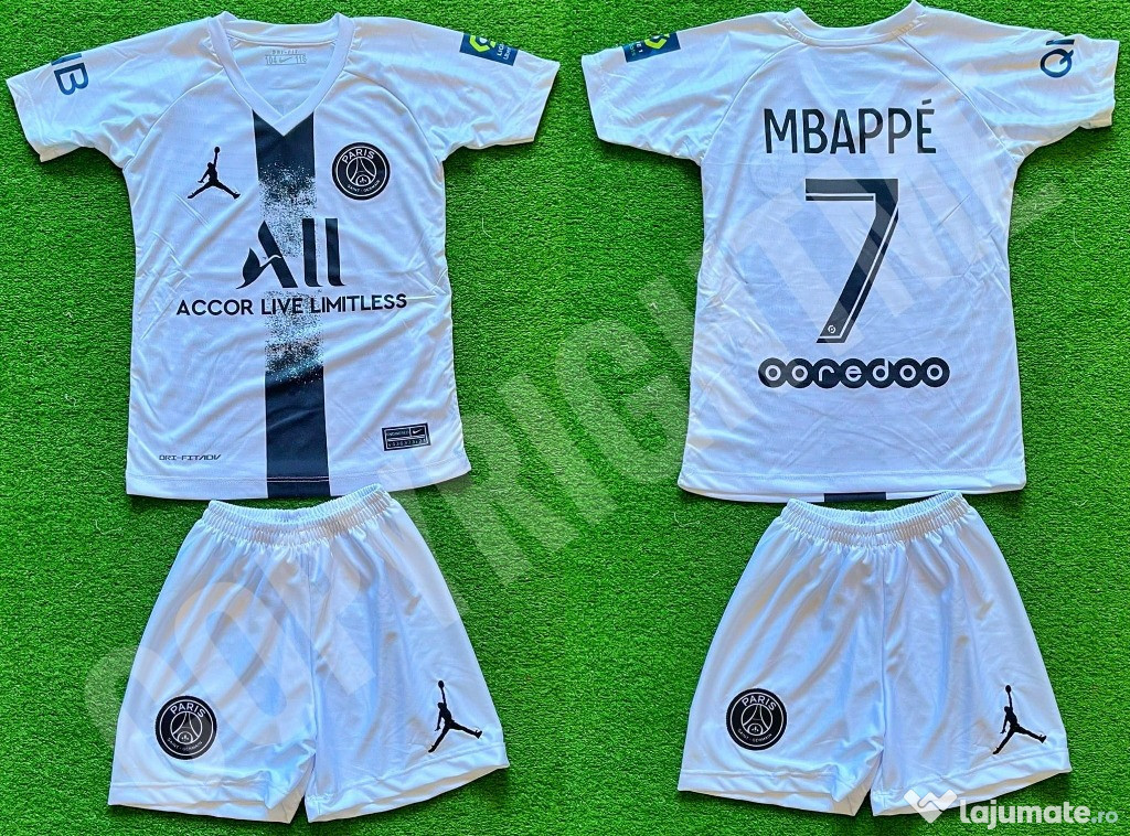 Compleu Echipament fotbal pt copii JORDAN MESSI NEYMAR MBAPP