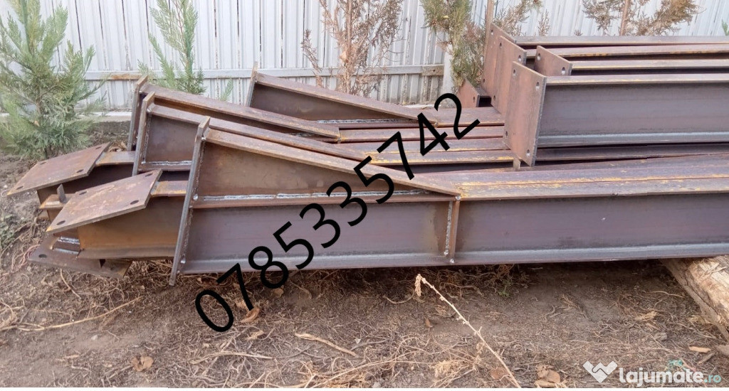 Ferme metalice de 8 si 10m demontabile pt garaj casa atelier