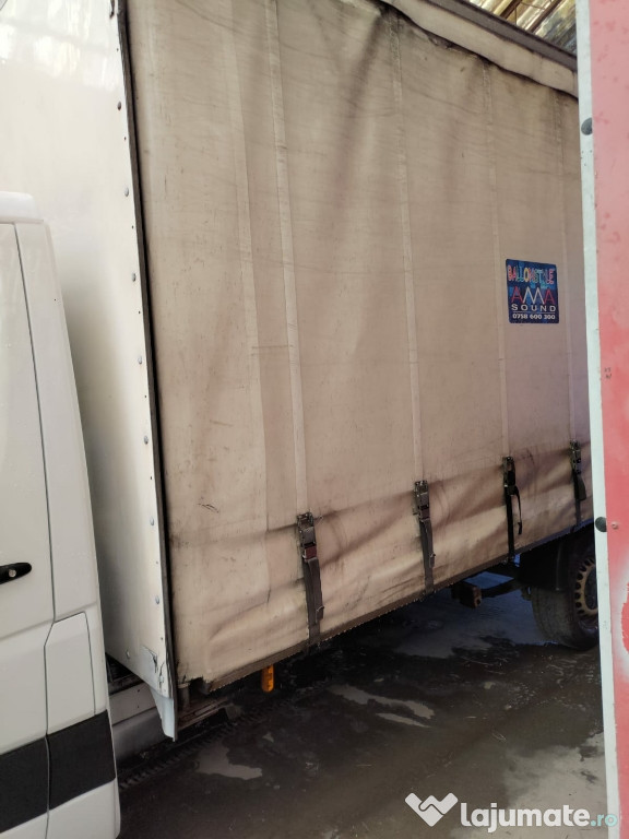Mercedes Sprinter Prelată Și Lift