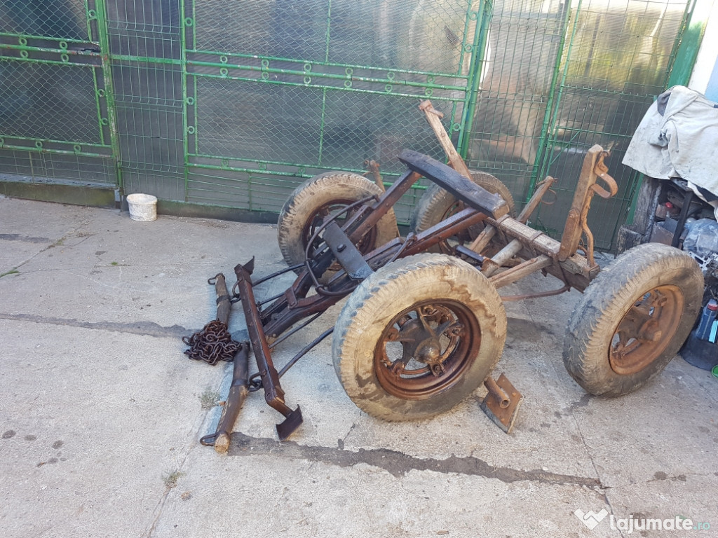 Caruta completa ideala pentru remorca tractor 2 cai
