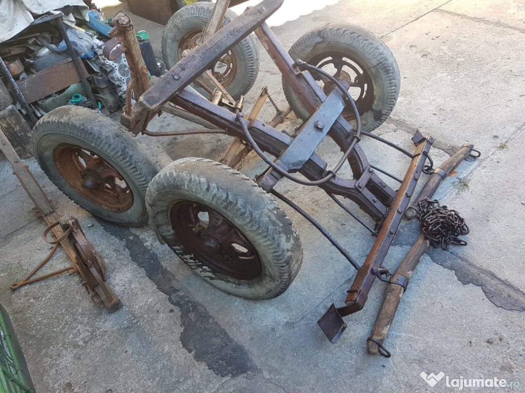 Caruta completa ideala pentru remorca tractor 2 cai