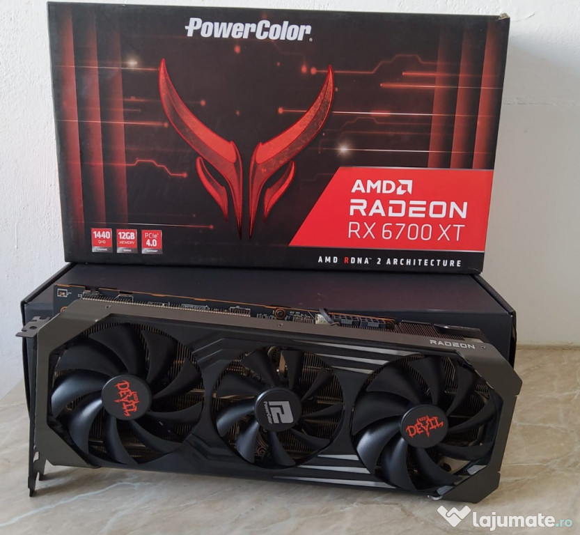 AMD RX 6700 XT PowerColor Red Devil