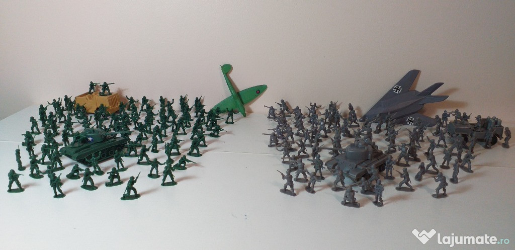 Figurine soldatei HO avion, tanc, masinute jucarii baiat