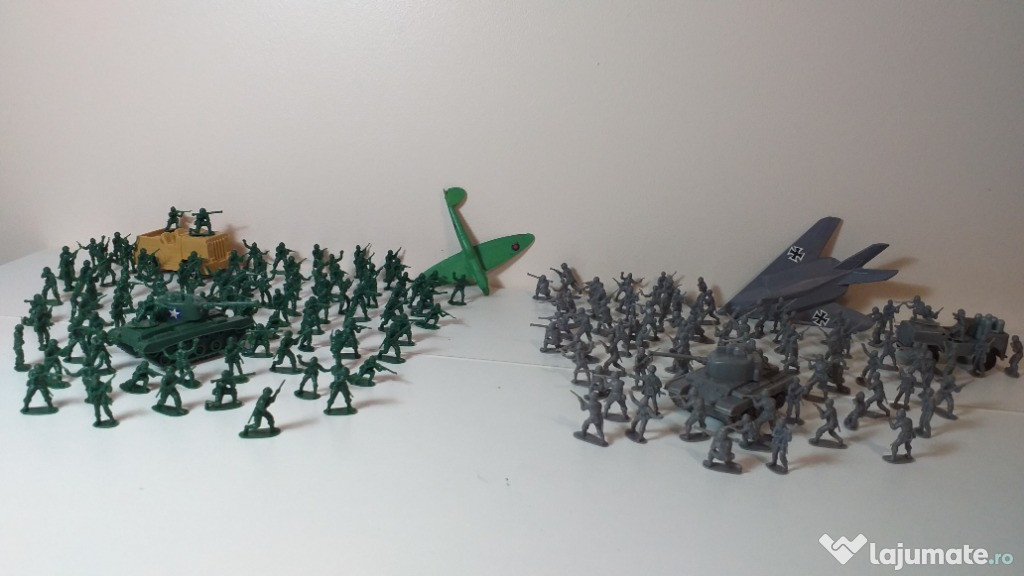 Figurine soldatei HO avion, tanc, masinute jucarii baiat