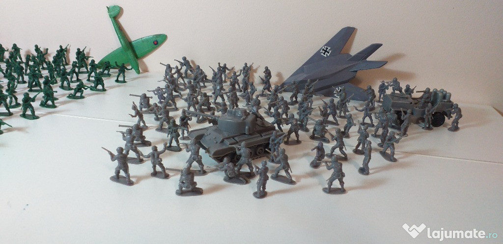 Figurine soldatei HO avion, tanc, masinute jucarii baiat