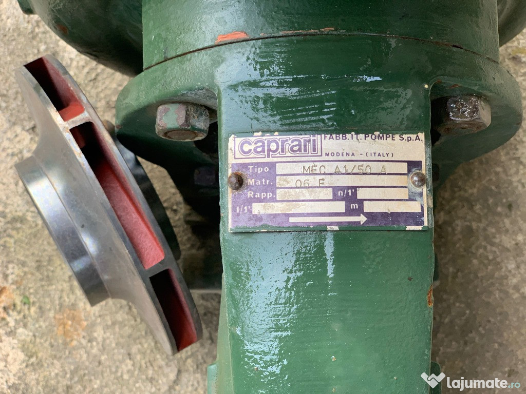 Pompa centrifuga Caprari MEC-A1/51A + TURBINA NO