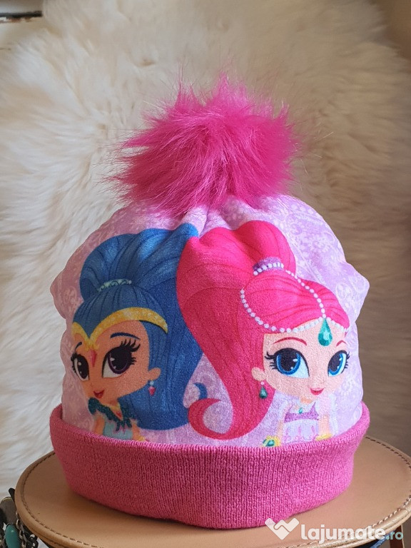 Caciula polar fleece cu Shimmer si Shine