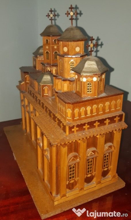 MACHETĂ UNICAT - Manastirea Golia (iasi) - (handmade)